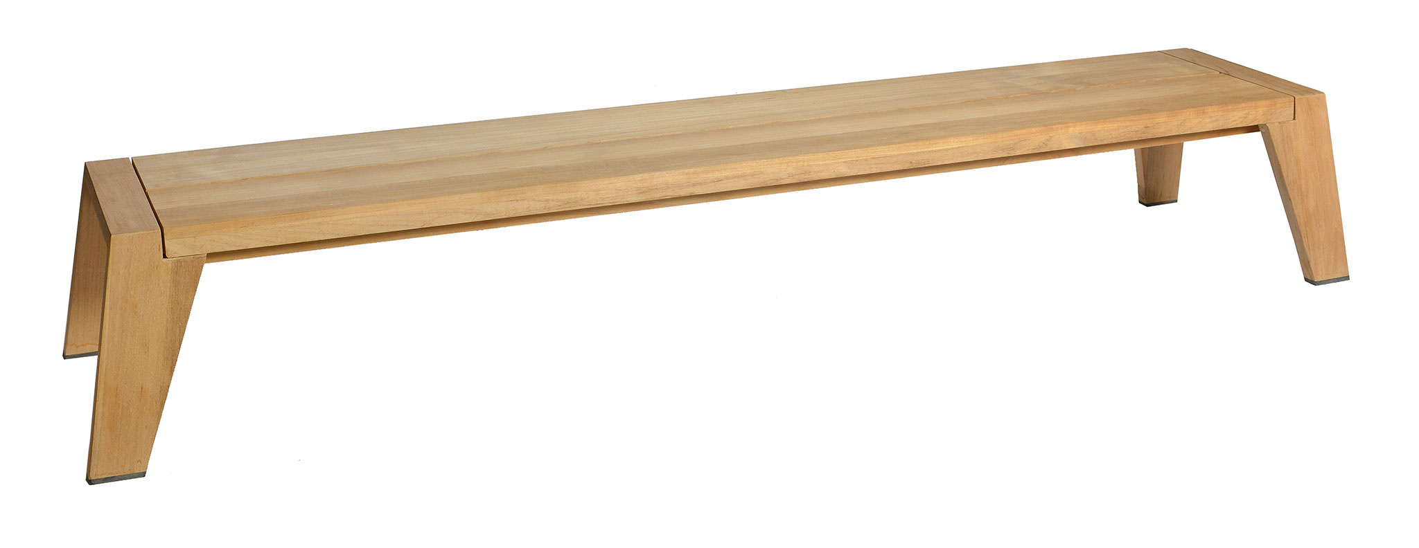 Borek 'Banc de salle à manger bas 'Hybrid' 260x56x39 - Teck ...