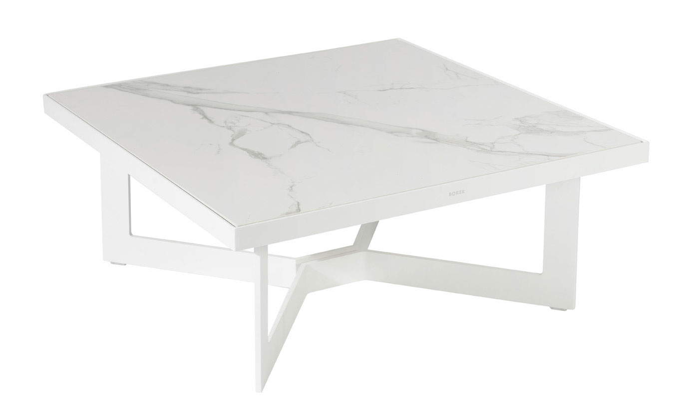 Lounge table 'Arta' 82x82x34cm - Wilhelmina Designs
