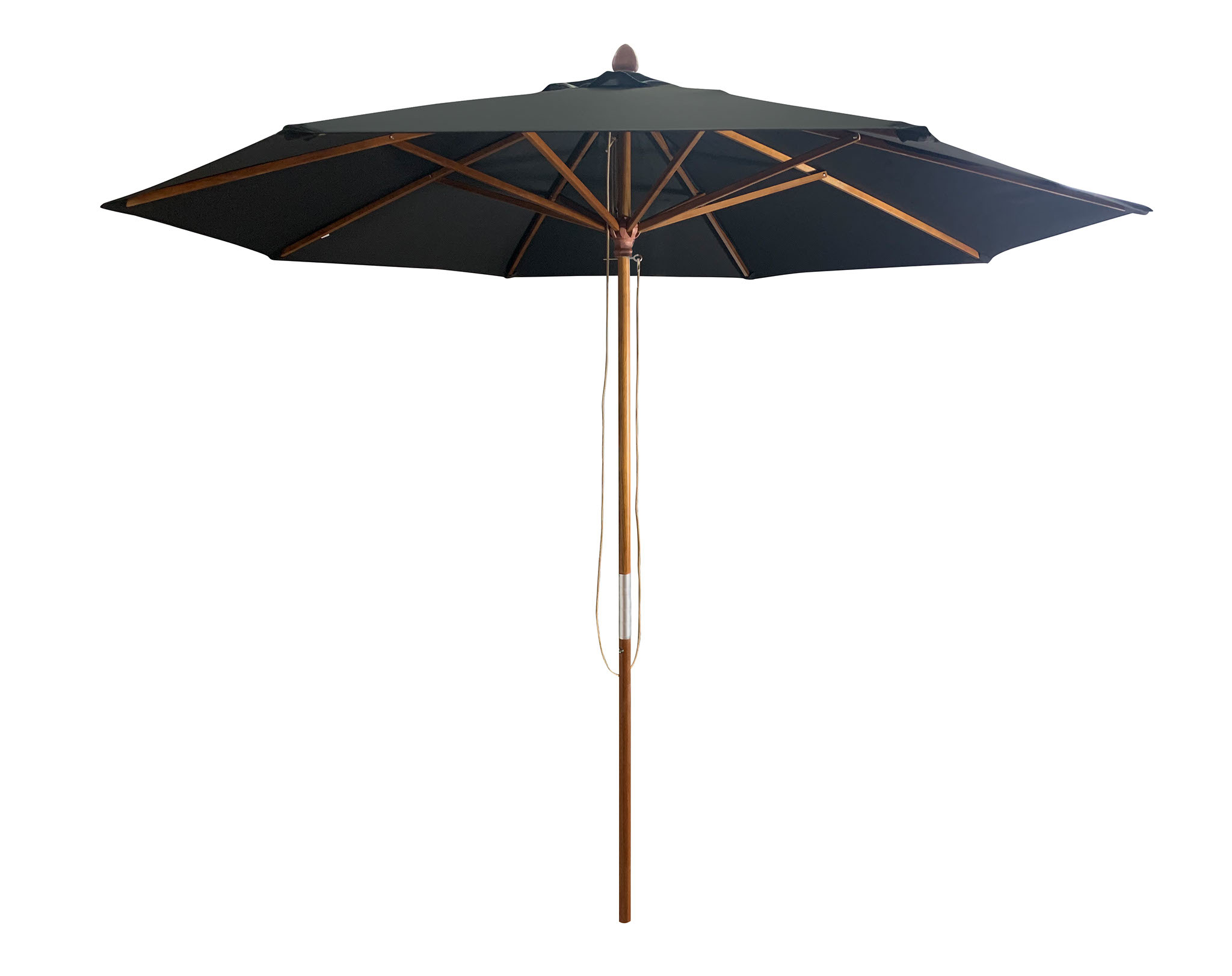 Parasol 'Enzo' Ø270 - Noir - Wilhelmina Designs