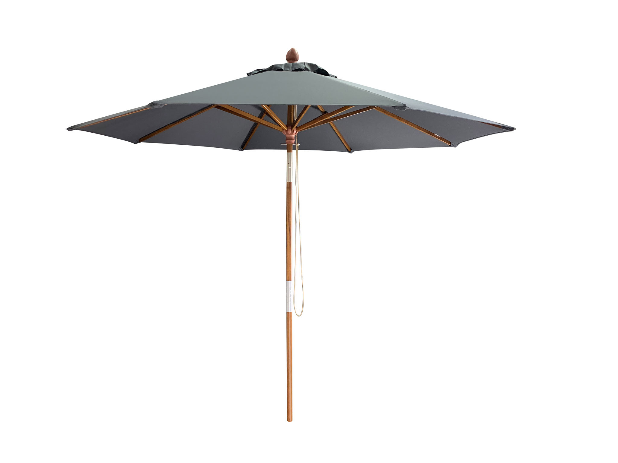 Parasol 'Enzo' Ø250 - Grey - Wilhelmina Designs