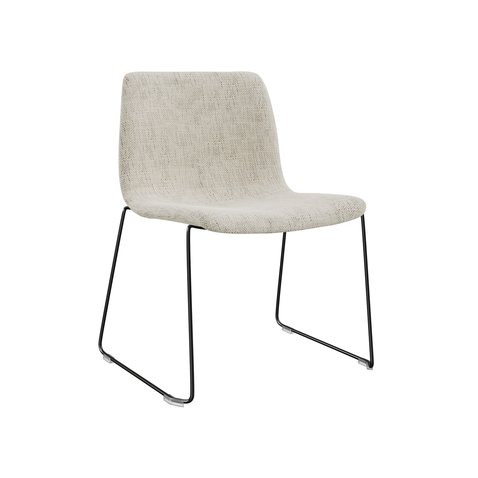 Dining chair 'Sigma' - Zena Fabric Cream - Wilhelmina Designs