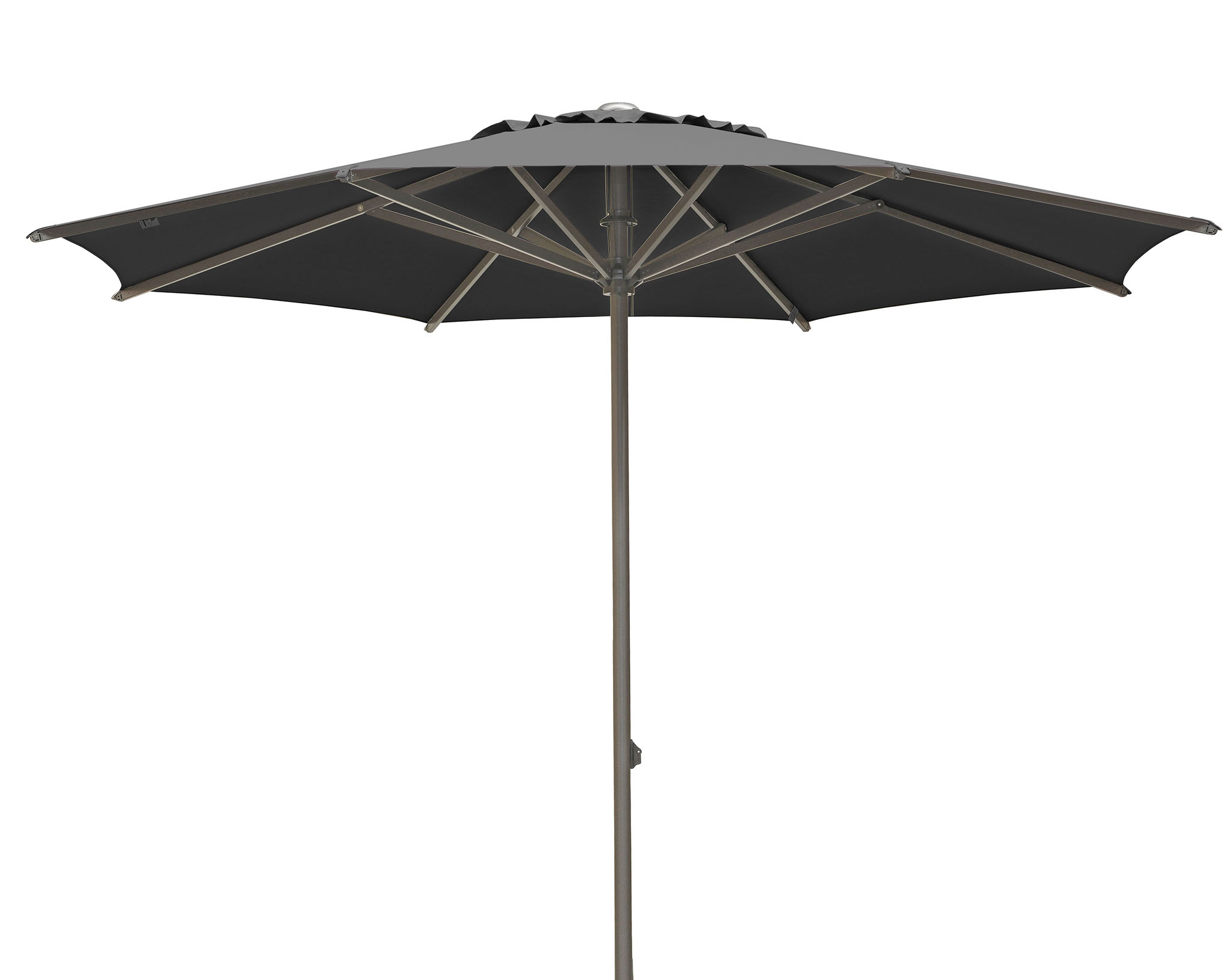 Parasol 'Arizona' Ø350 - Zwart - Wilhelmina Designs