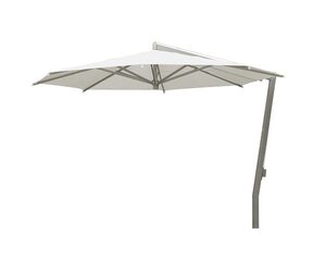Parasol 'Ischia' Ø340 - Silver/White - Wilhelmina Designs
