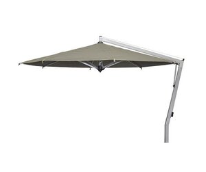 Parasol 'Capri' Ø400 - Silver/Taupe - Wilhelmina Designs
