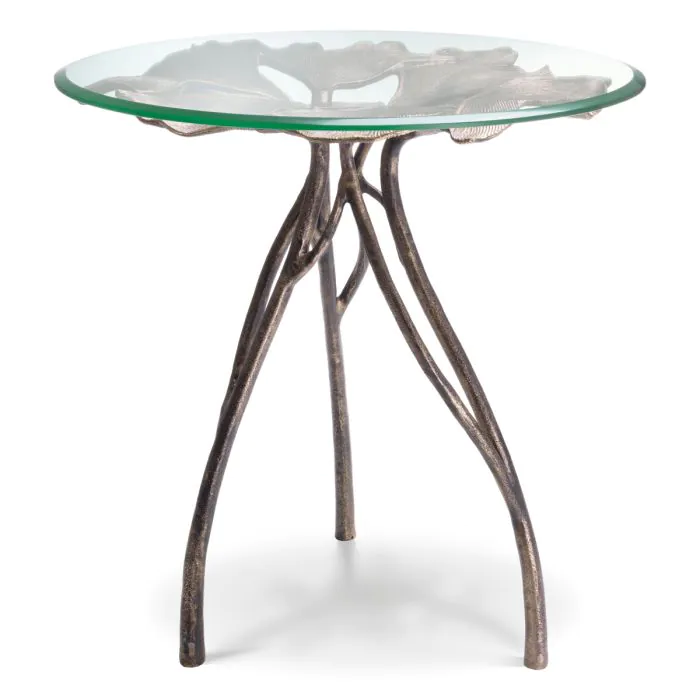 Side table 'Poseidon' - Glass - Wilhelmina Designs