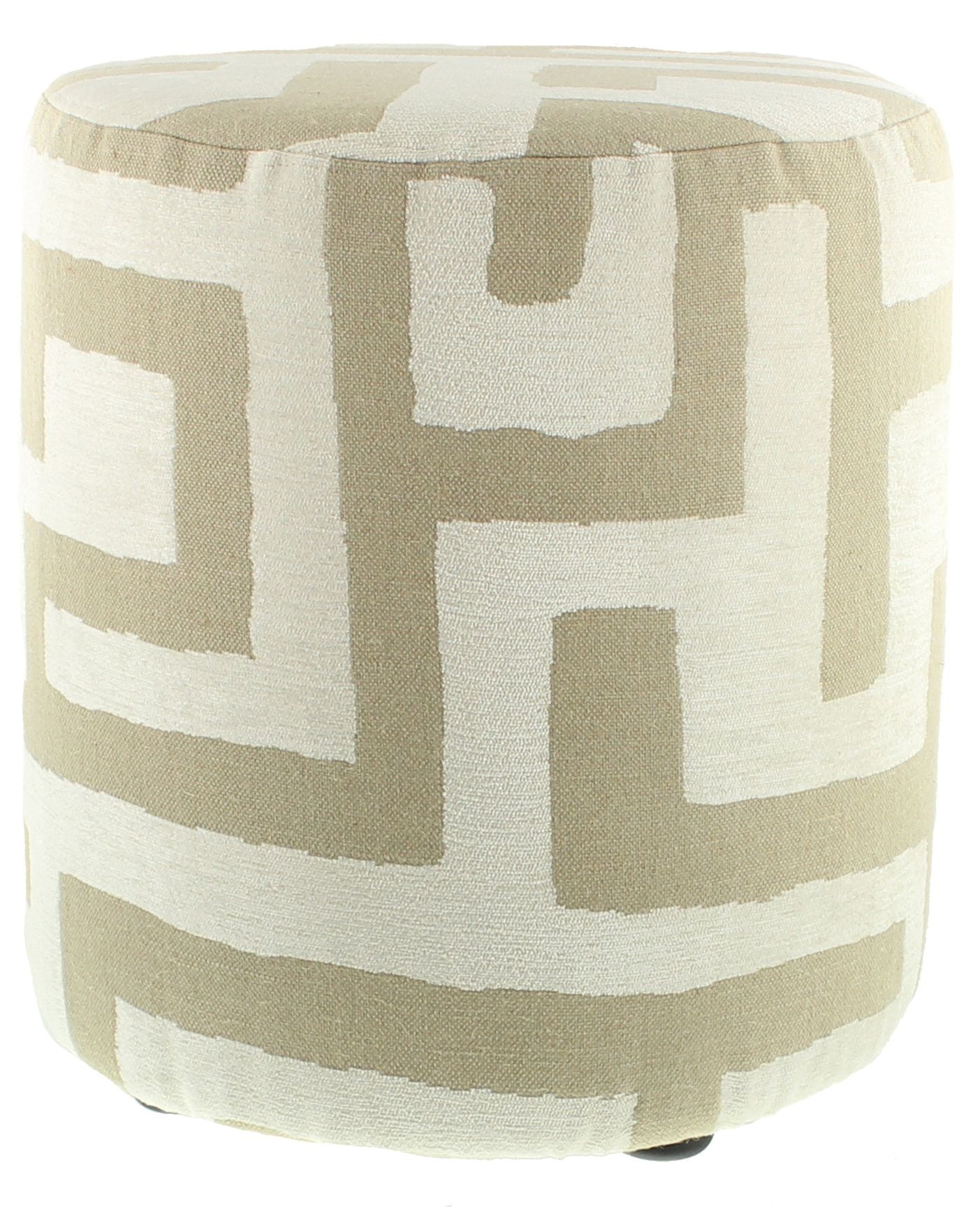 Poef Claudi - Kubana Naturel - Wilhelmina Designs