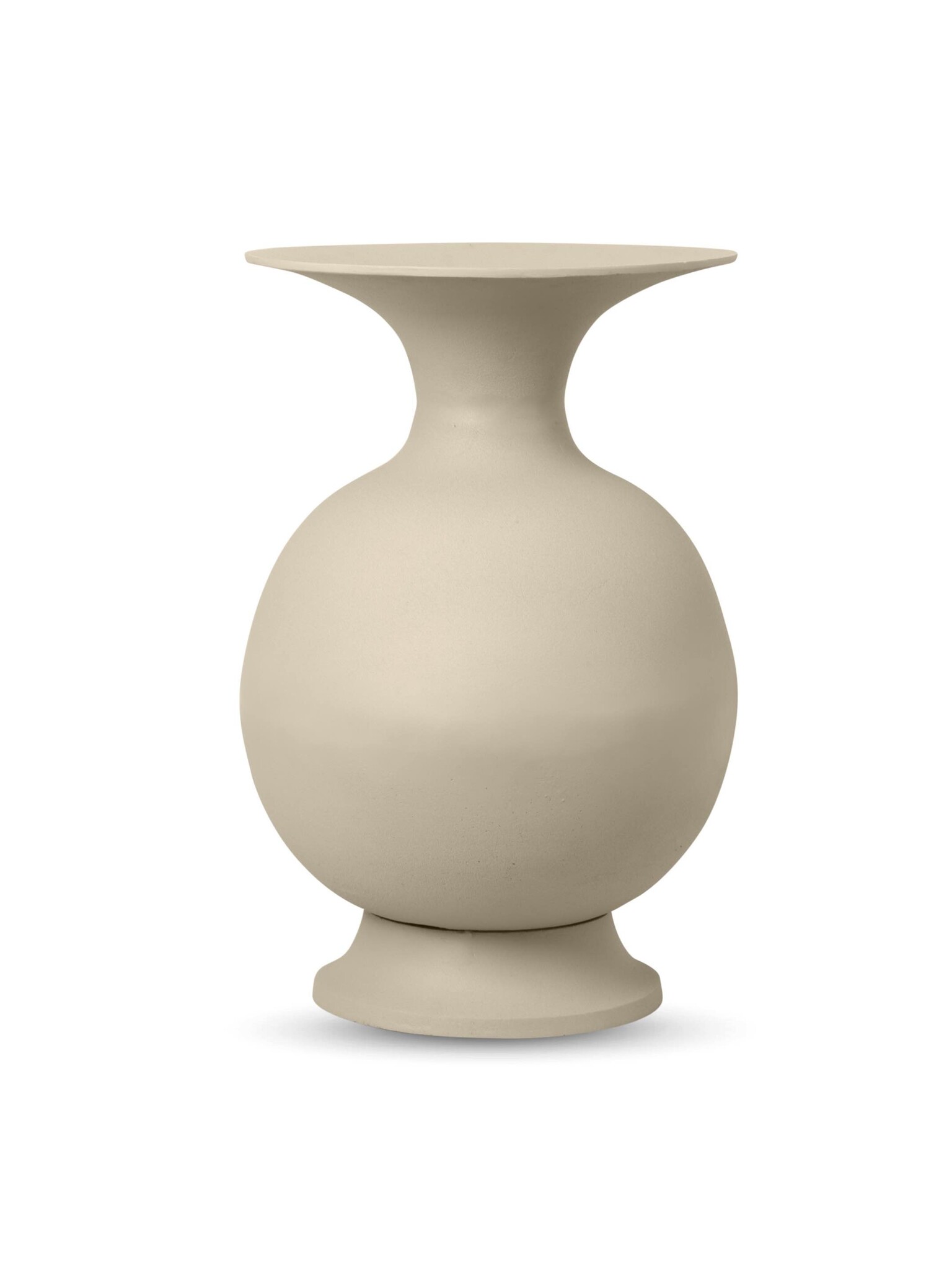 Vaas 'Giorgia' - Sand - Wilhelmina Designs