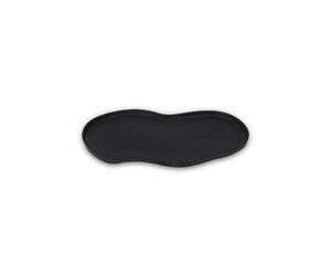 Organic tray 'Narvik' - Matt Black - Wilhelmina Designs