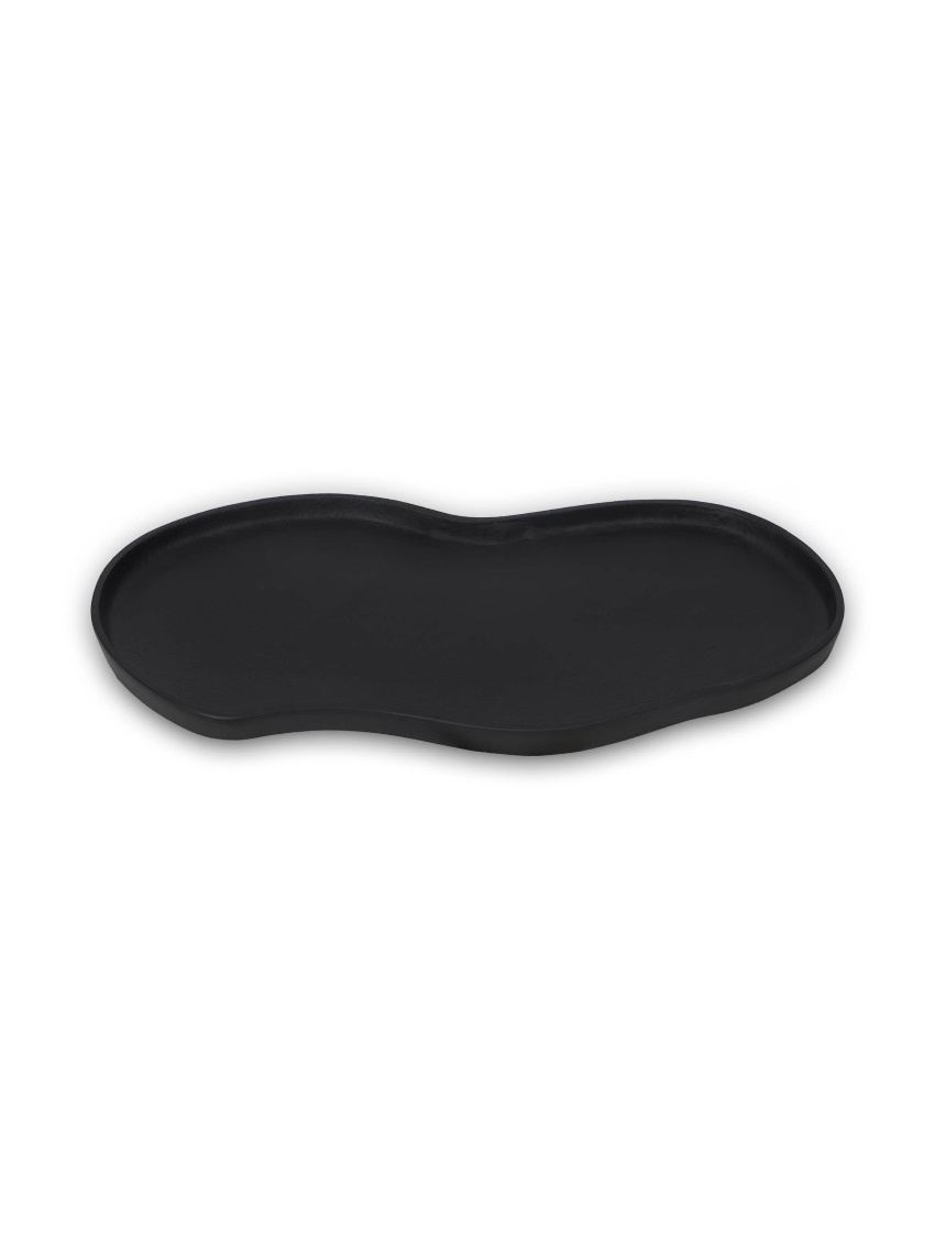 Organic tray 'Narvik' - Matt Black - Wilhelmina Designs