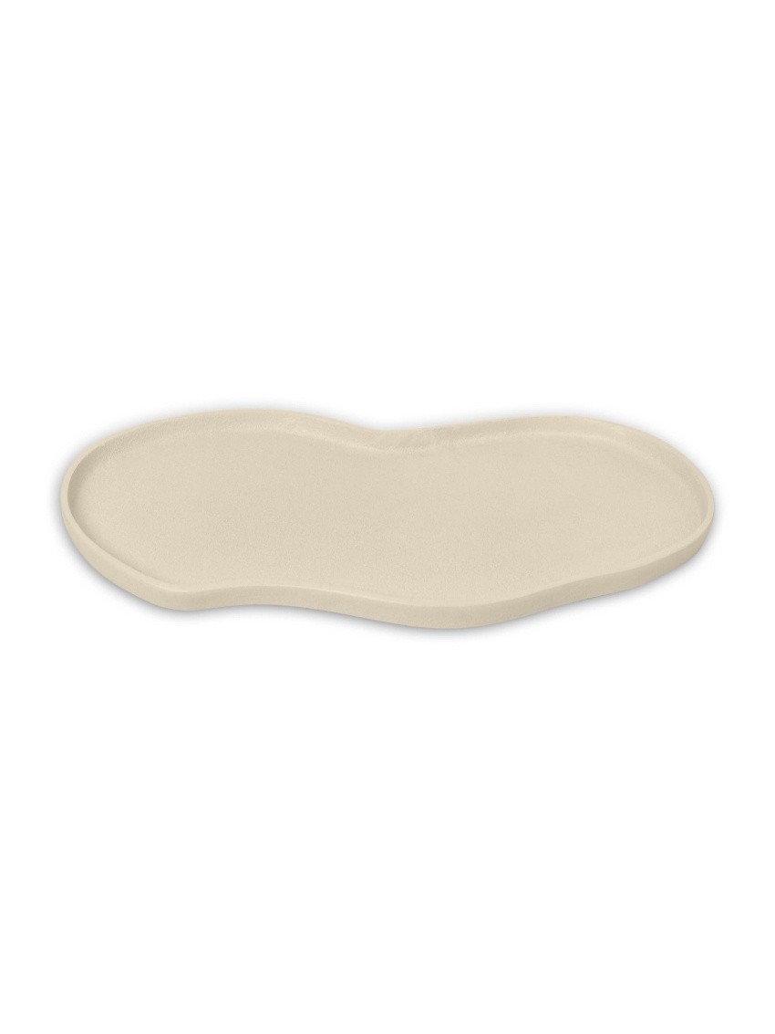 Organic tray 'Narvik' - Sand - Wilhelmina Designs