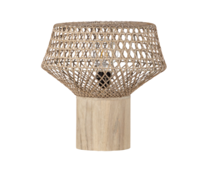 Table lamp 'Justin' - Linen - Wilhelmina Designs