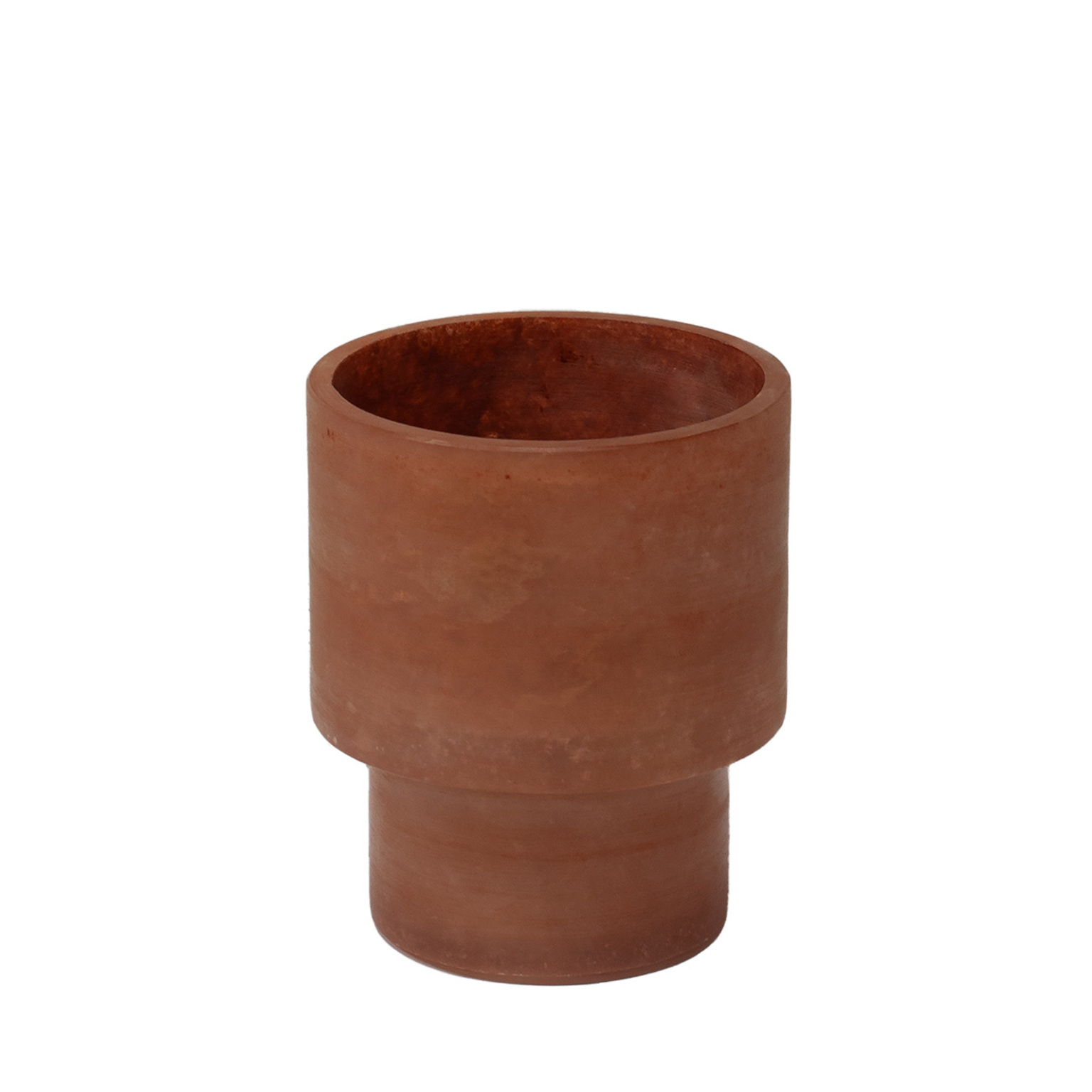 Albasten theelicht 'Lascar' - S - Rust - Wilhelmina Designs Albasten theelicht 'Lascar' - S - Rust - Wilhelmina Designs