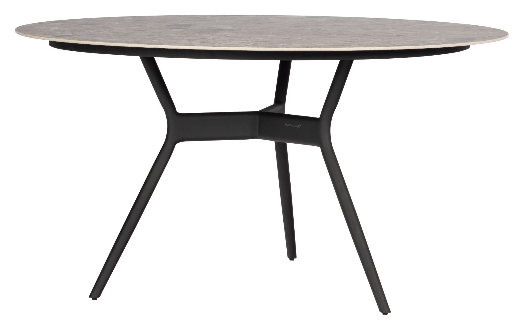 Ronde eettafel 'Julia' - Lava - Wilhelmina Designs