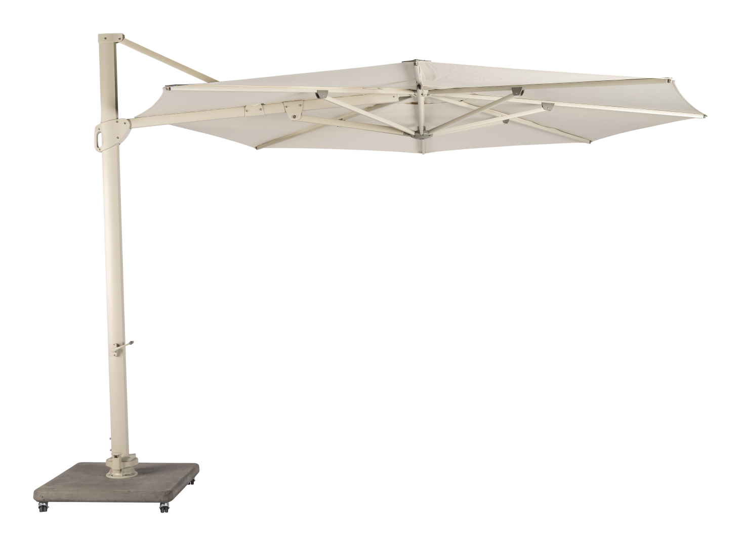 Parasol 'Vince' 350 - Linen - Wilhelmina Designs