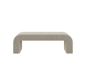 Bench 'Calum' - Marmolada Sand - Wilhelmina Designs