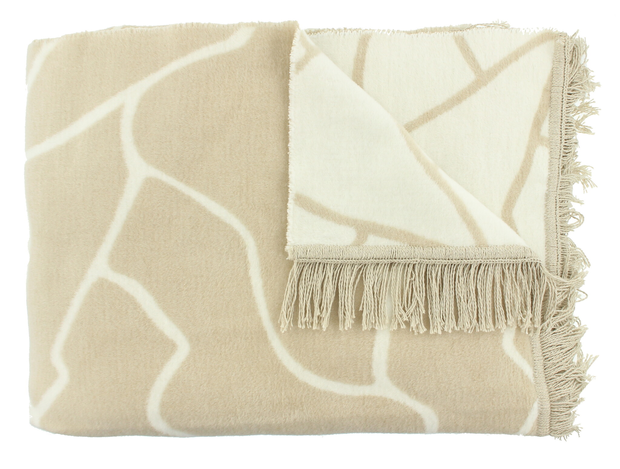Claudi Plaid Lineas - Naturel - Wilhelmina Designs