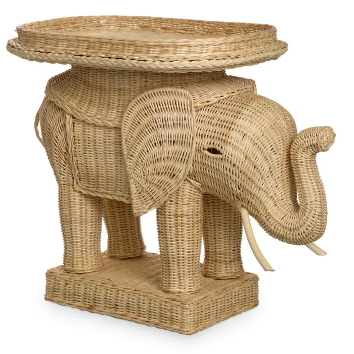 EICHHOLTZ Side Table 'Elephant' - Wilhelmina Designs