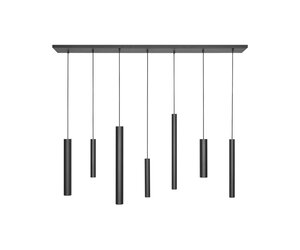 Hängelampe 'Mello' Straight - Matt Black - Wilhelmina Designs