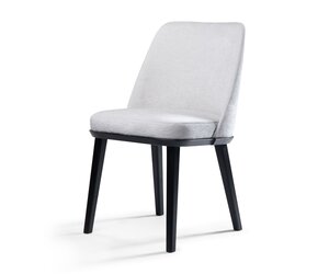 W|Exclusives Dining chair 'Kendal' - Soft White - Wilhelmina Designs