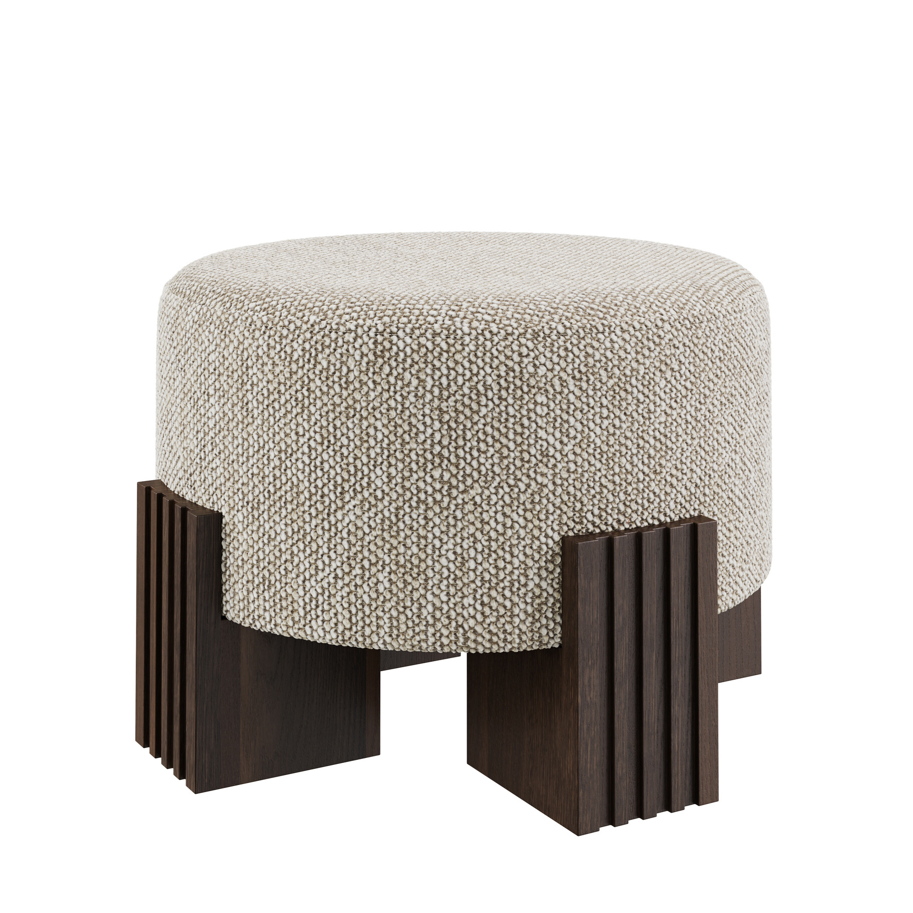 Hocker 'Clark' - Marmolada Sand - Wilhelmina Designs