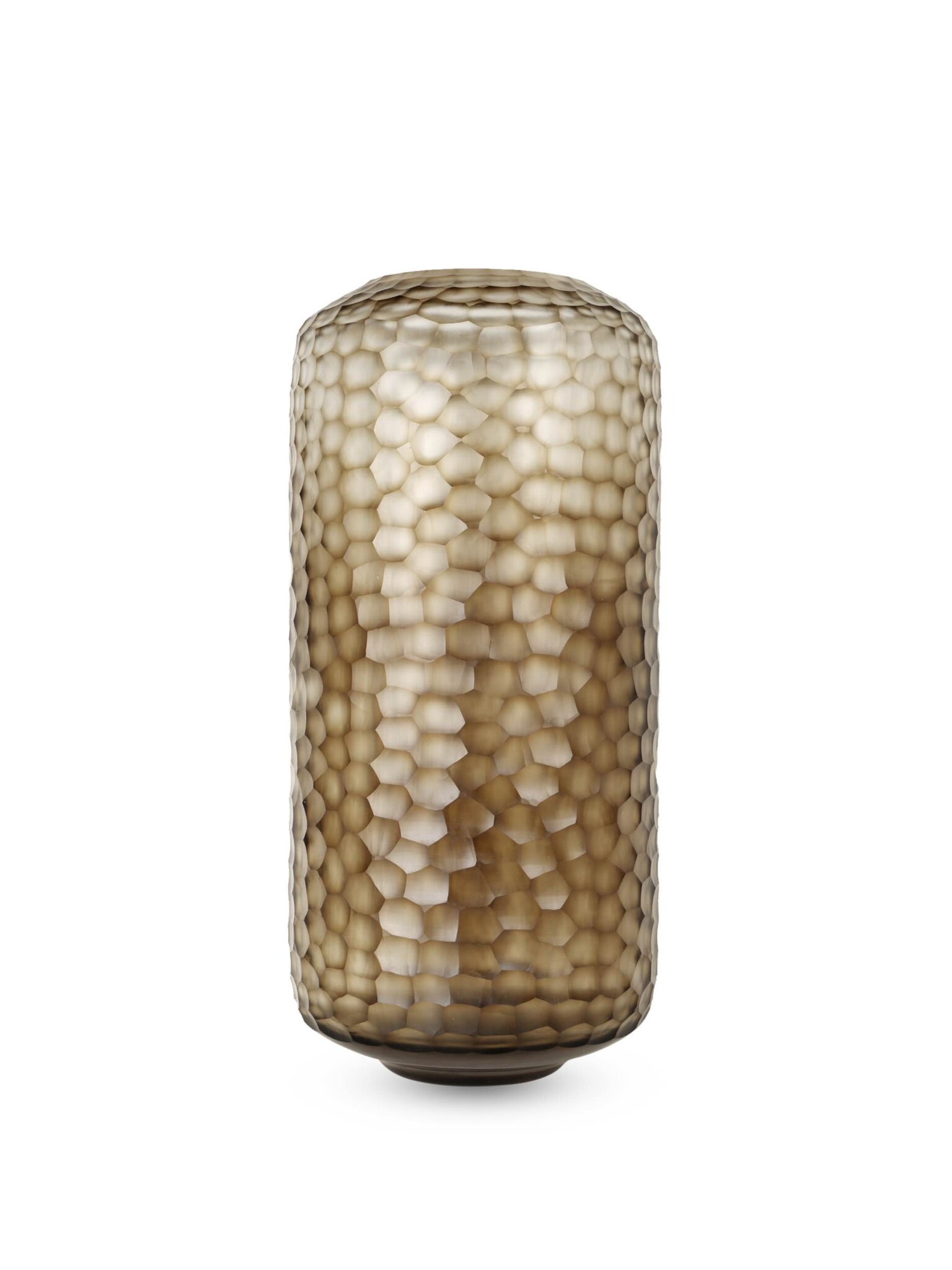 Vaas 'Flora' Smoke Grey - L - Wilhelmina Designs