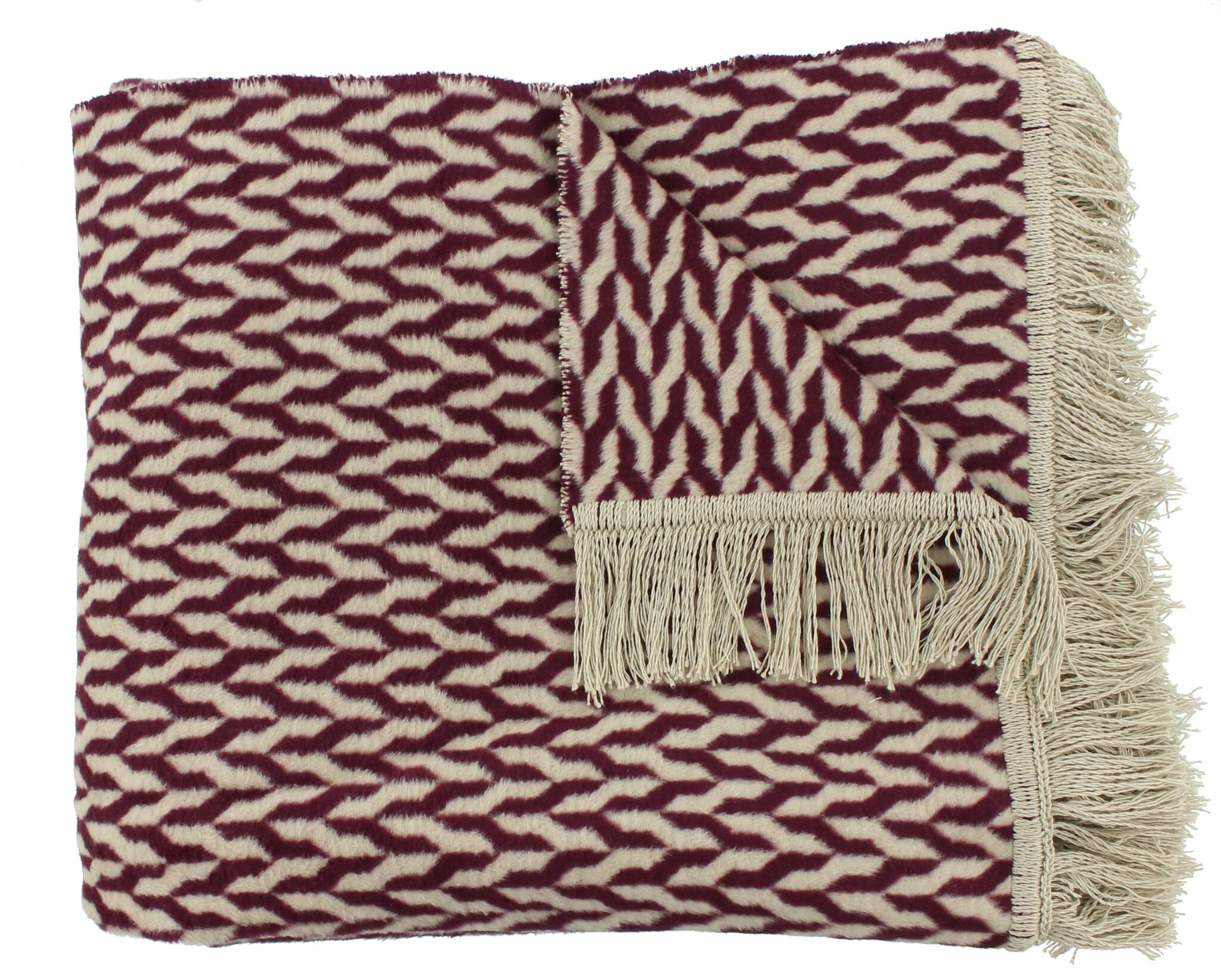Claudi Plaid Aphos - Aubergine - Wilhelmina Designs