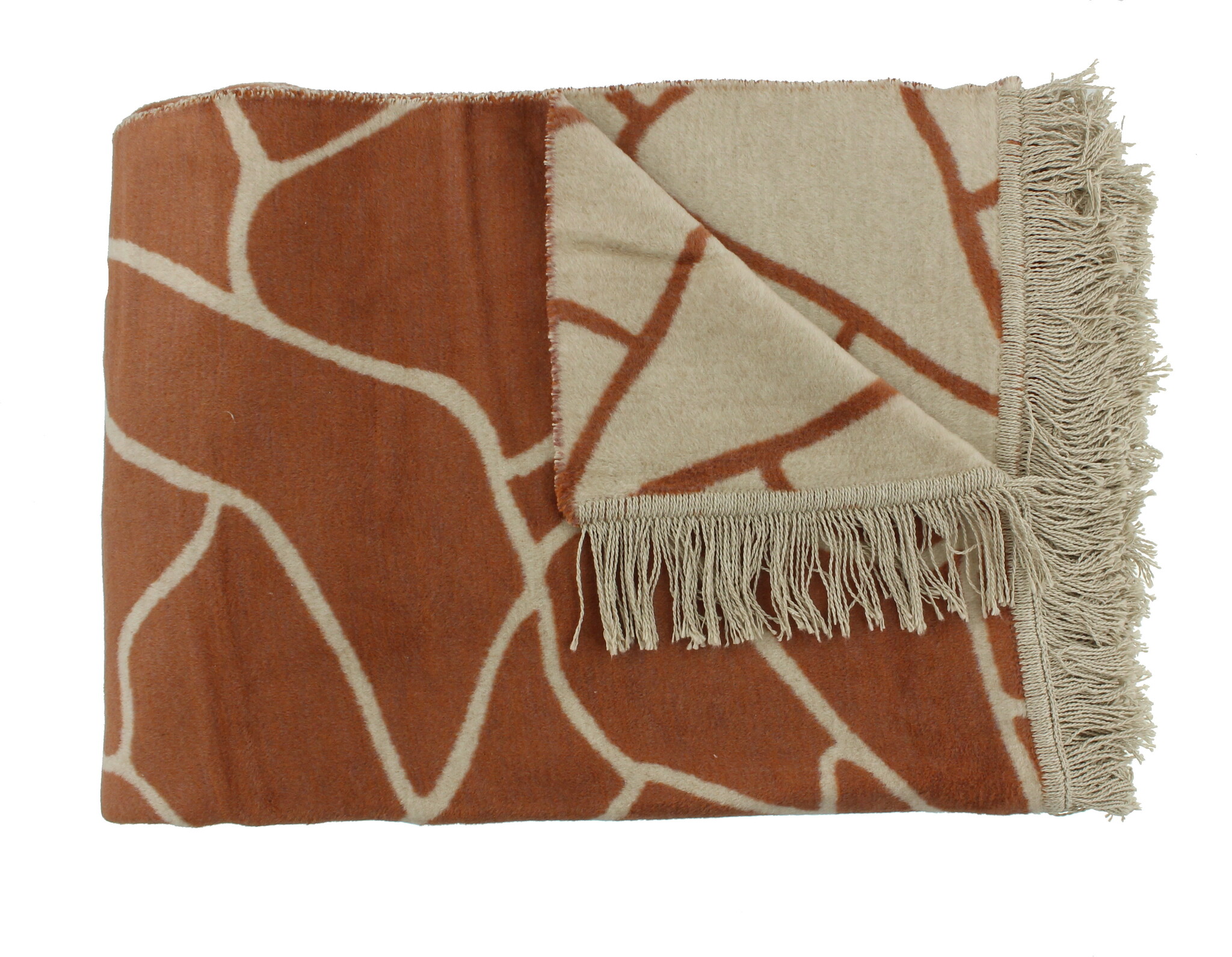 Claudi Plaid Lineas - Rust - Wilhelmina Designs