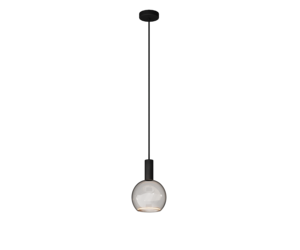 Hanging lamp 'Segula' Matt Black - Wilhelmina Designs