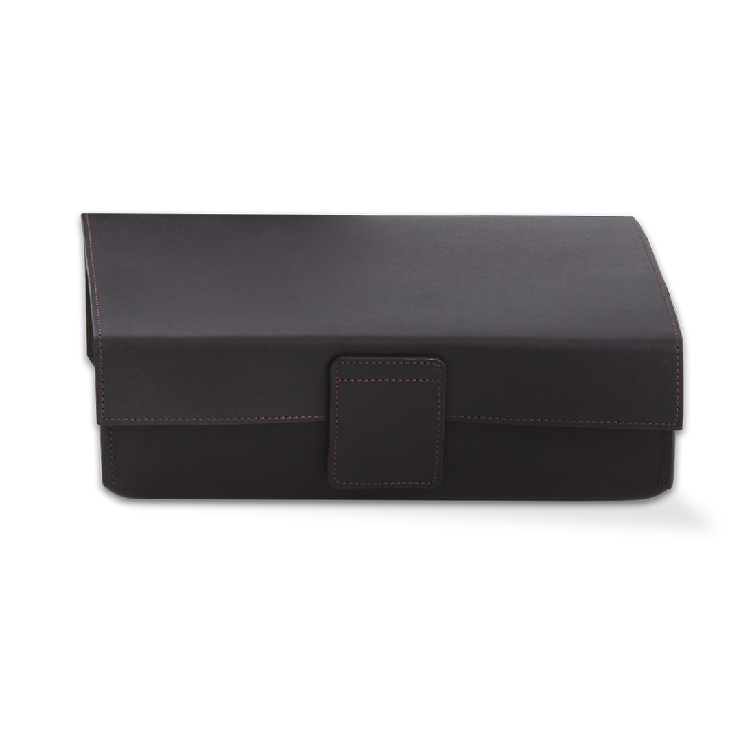 DECOR WALTHER Storage box with lid 'Nappa' - Wilhelmina Designs