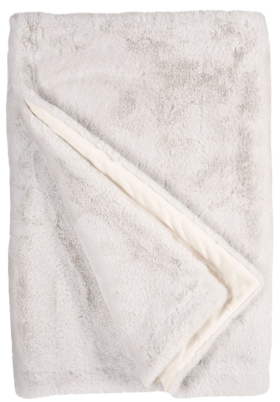 Faux fur plaid - Guanaco Dust - Wilhelmina Designs