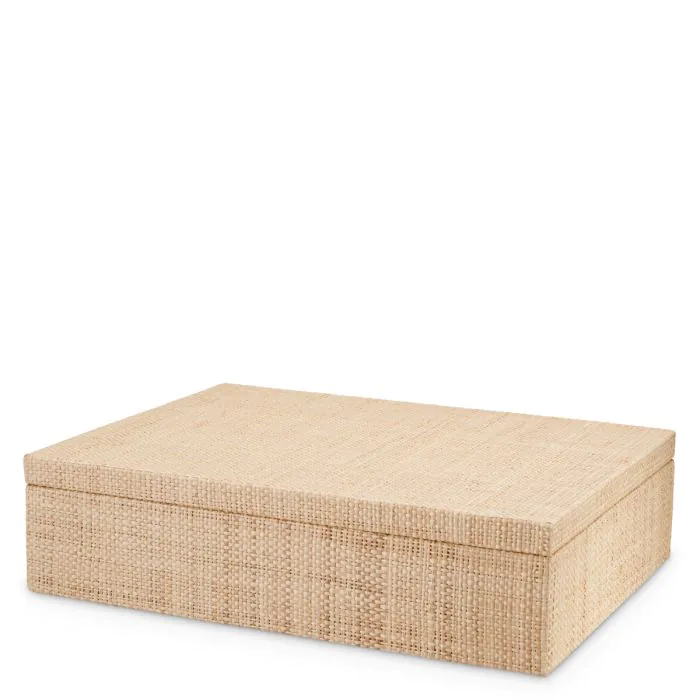 EICHHOLTZ Luxury storage box 'Cadiz' - L - Wilhelmina Designs