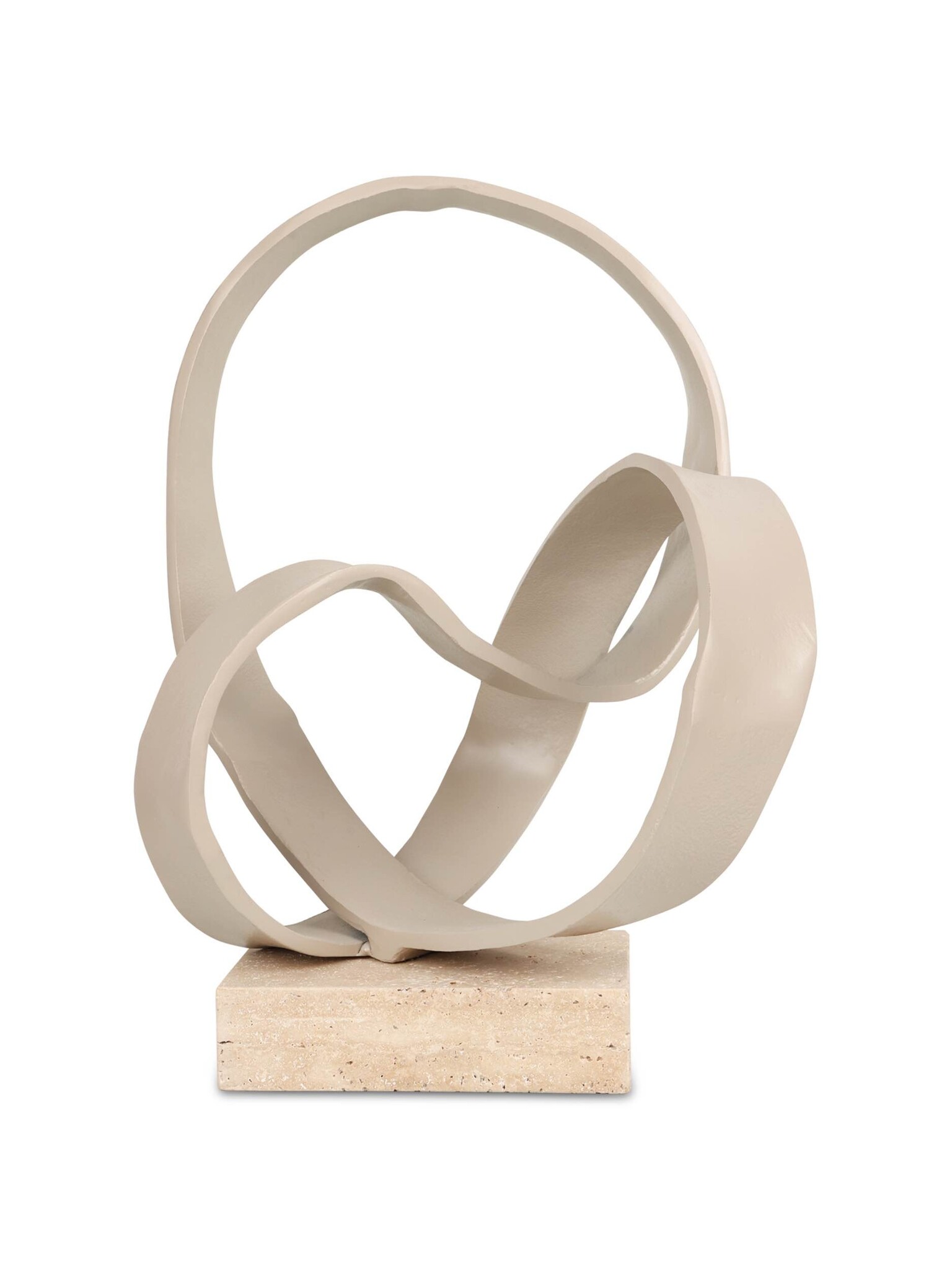 Decor object 'Karlstad' - Sand/Travertine - Wilhelmina Designs