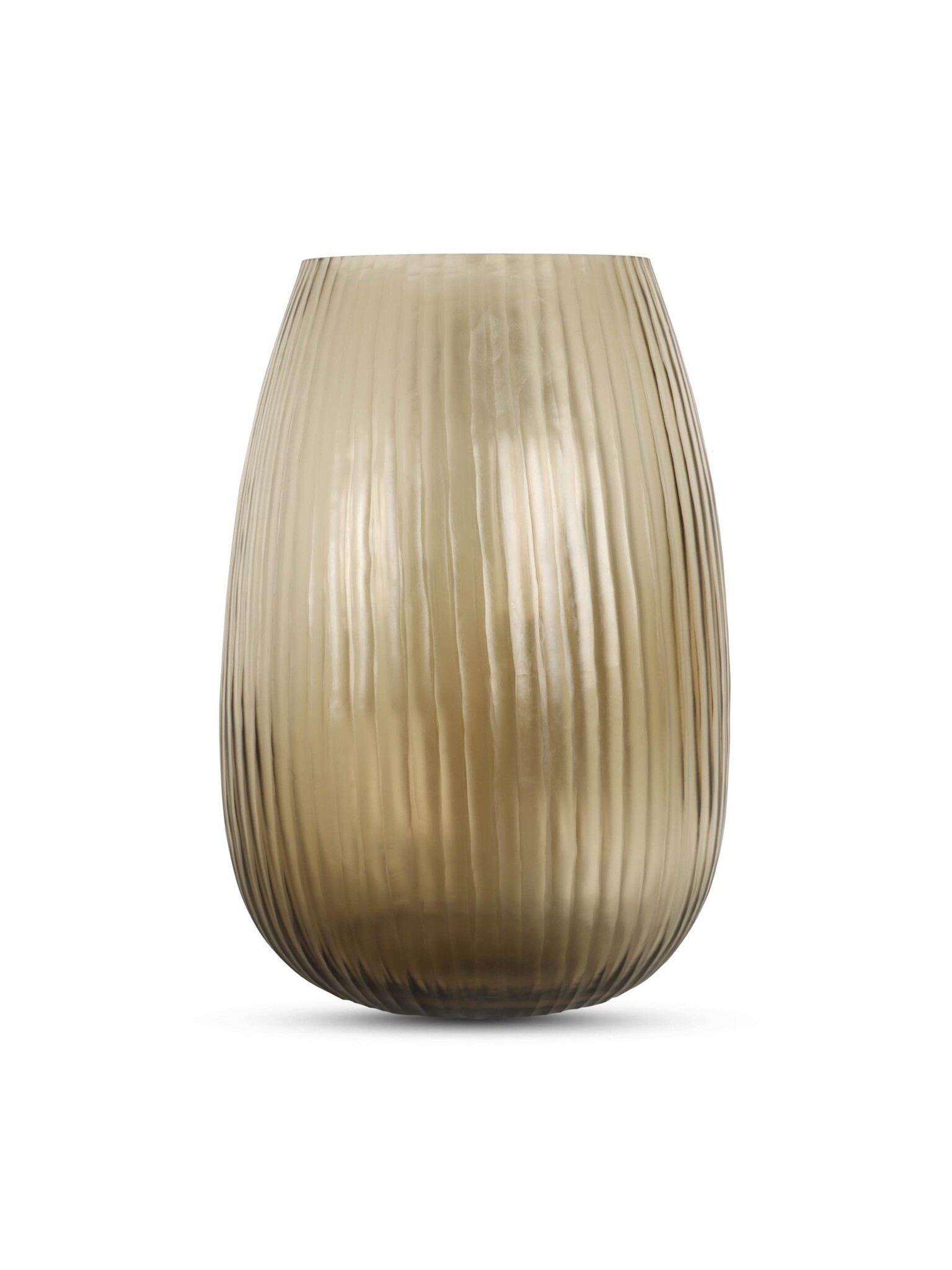 Vase 'Lumina' Smoke - L - Wilhelmina Designs