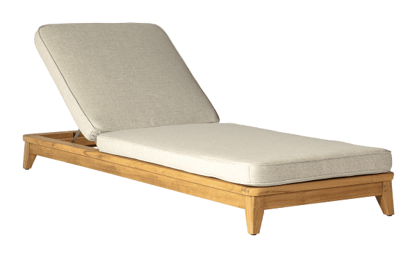 Liegestuhl 'Horizon' - Natural Beige - Wilhelmina Designs