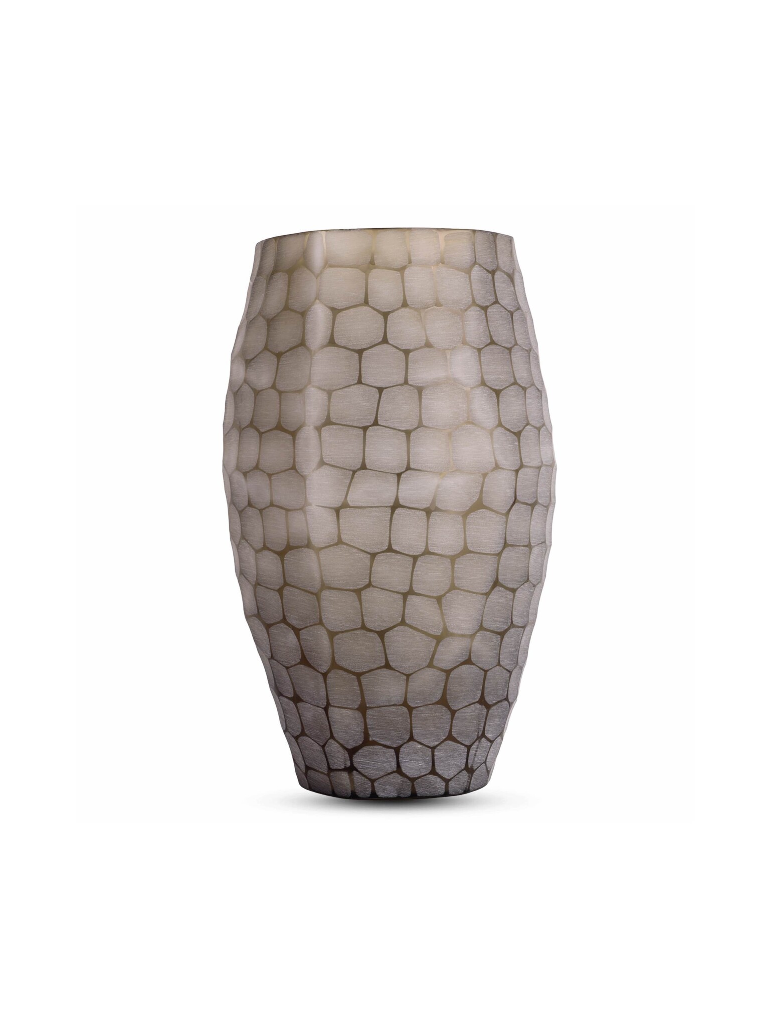 Vase 'Eden' - Smoke/Grey - M - Wilhelmina Designs