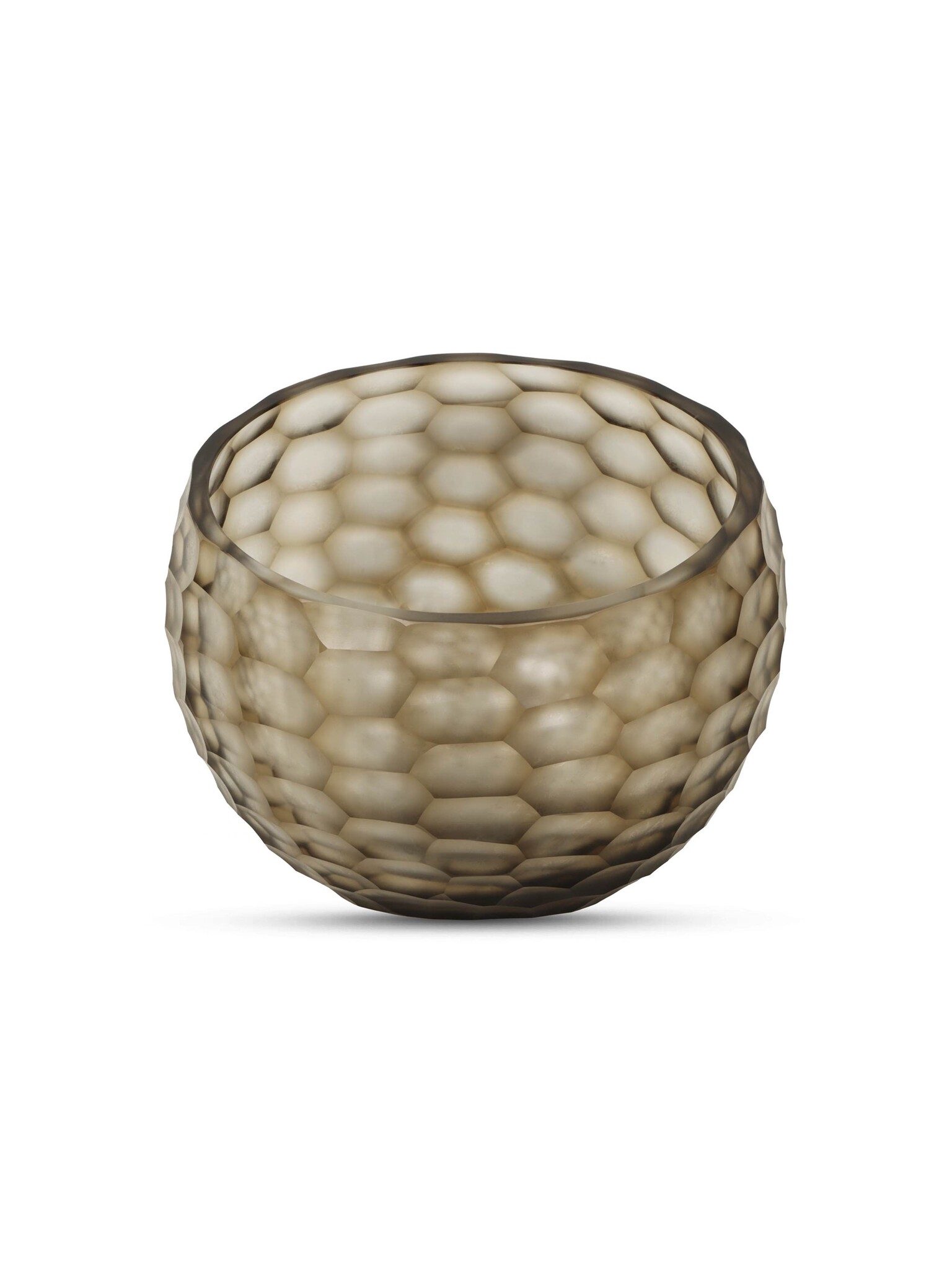 Vase 'Shiloh' - Smoke/Grey - M - Wilhelmina Designs