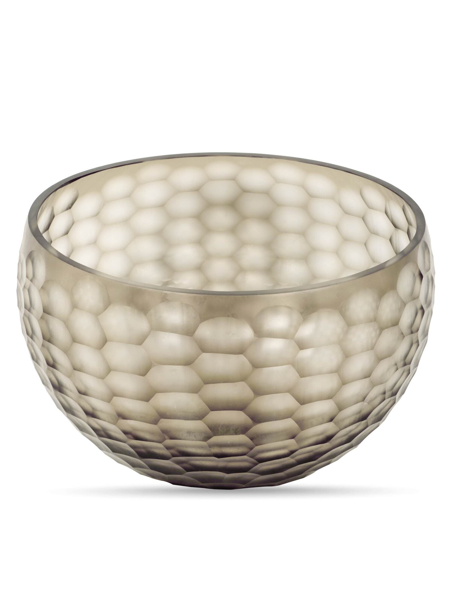 Vase 'Shiloh' - Smoke/Grey - L - Wilhelmina Designs
