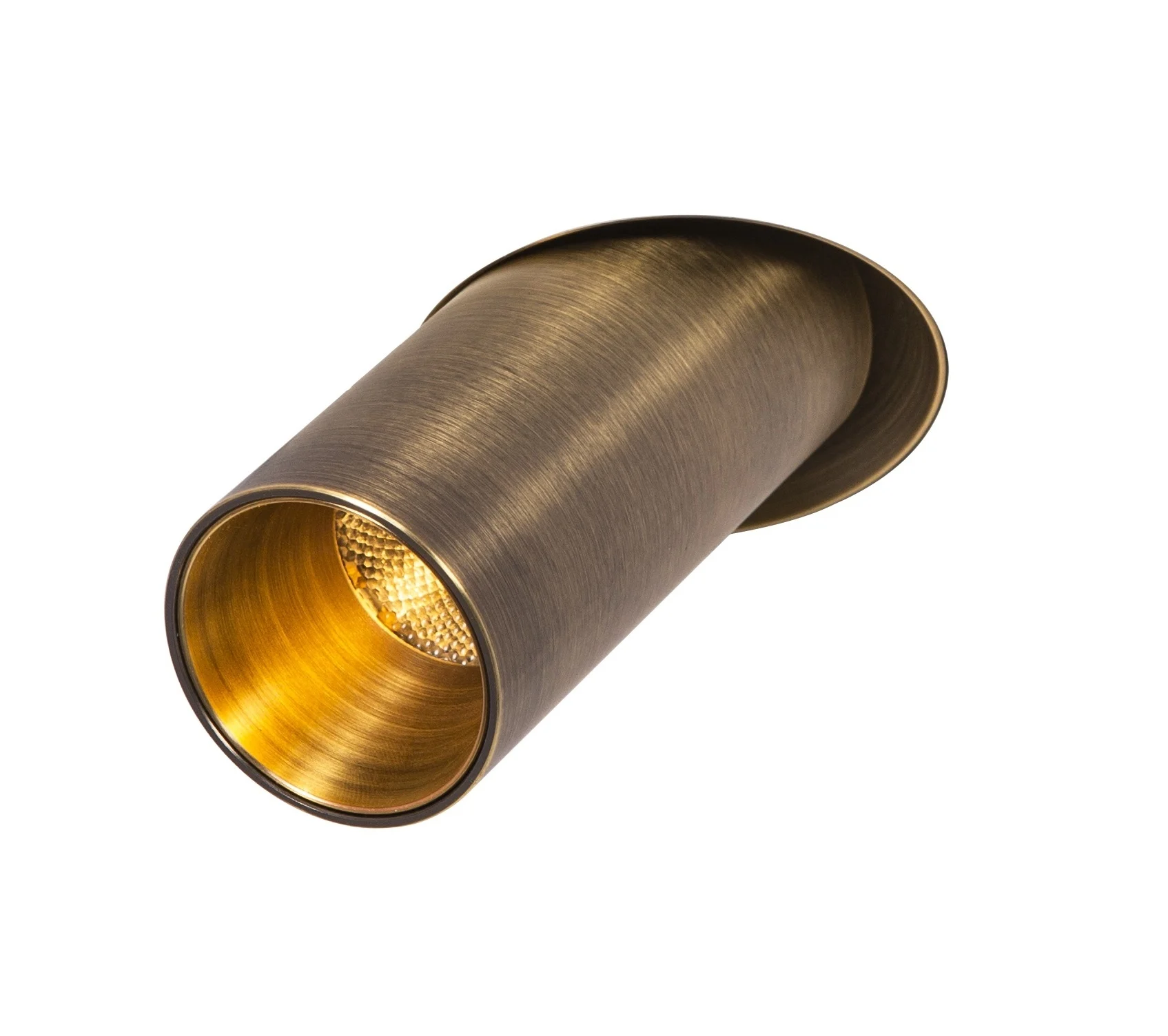 Adjustable LED Spot ‘Eleganza Tube’ - Bronze - Wilhelmina Designs