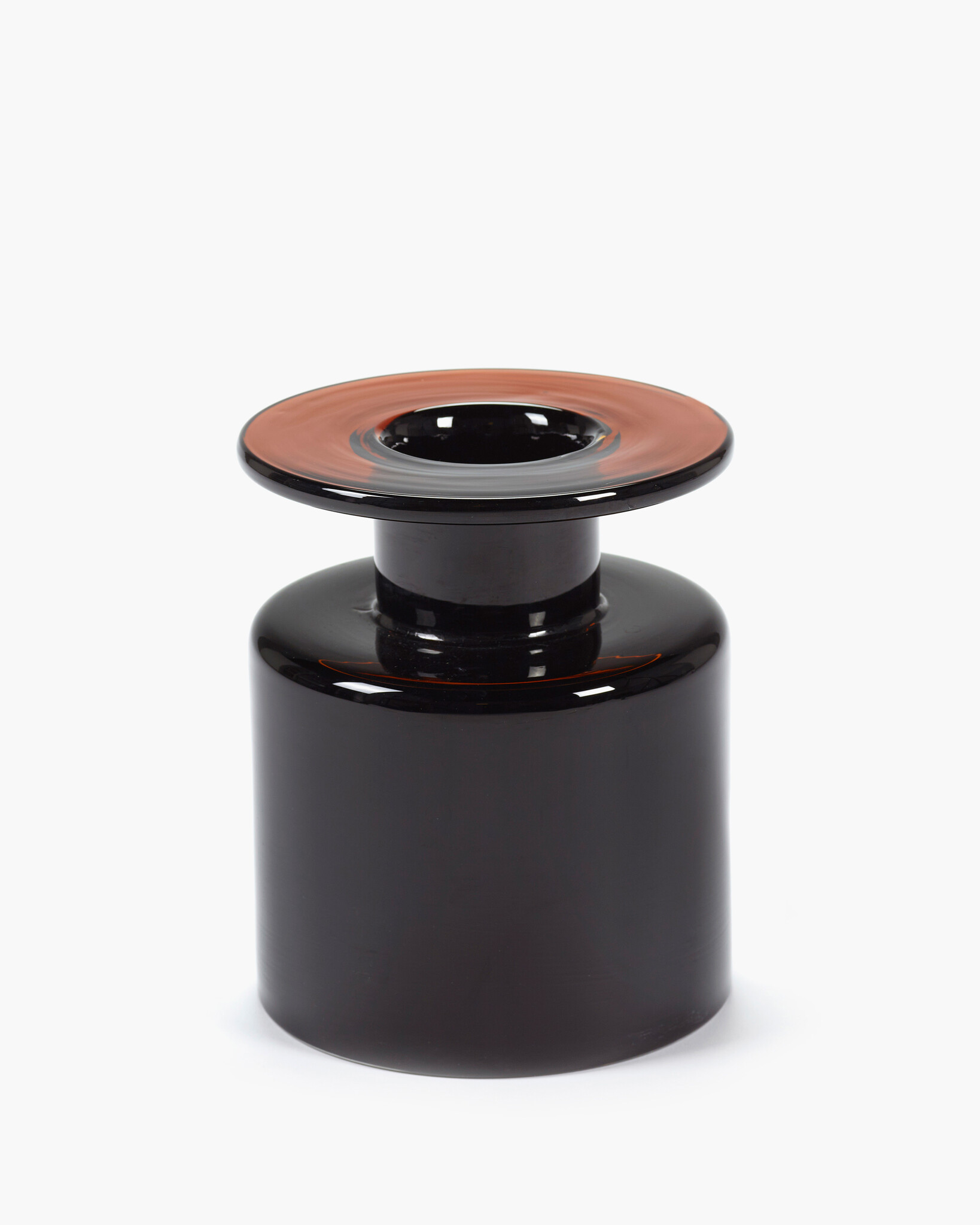 Marie Michielssen - Wind & Fire Vase - Black/Dark brown - S ...