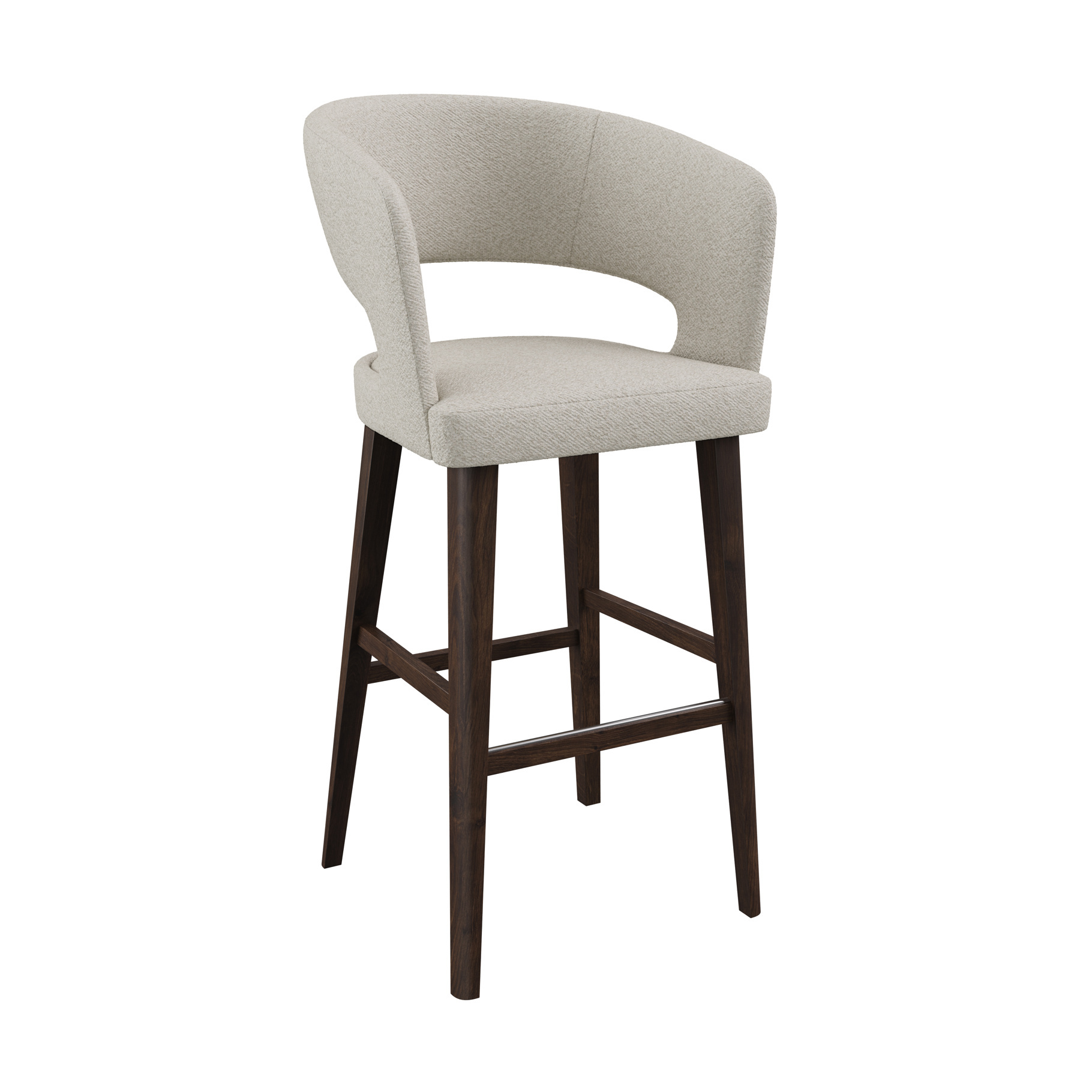 Bar chair 'Beta' - Philo Cream - Wilhelmina Designs