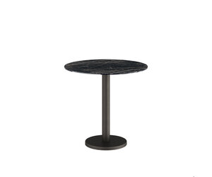 Bistro table 'Bari' Round - Black - Wilhelmina Designs