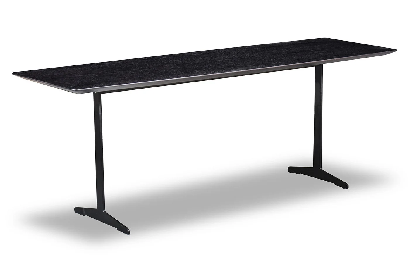 THE GRAND COLLECTION Console table Manhattan - Charcoal Oak ...