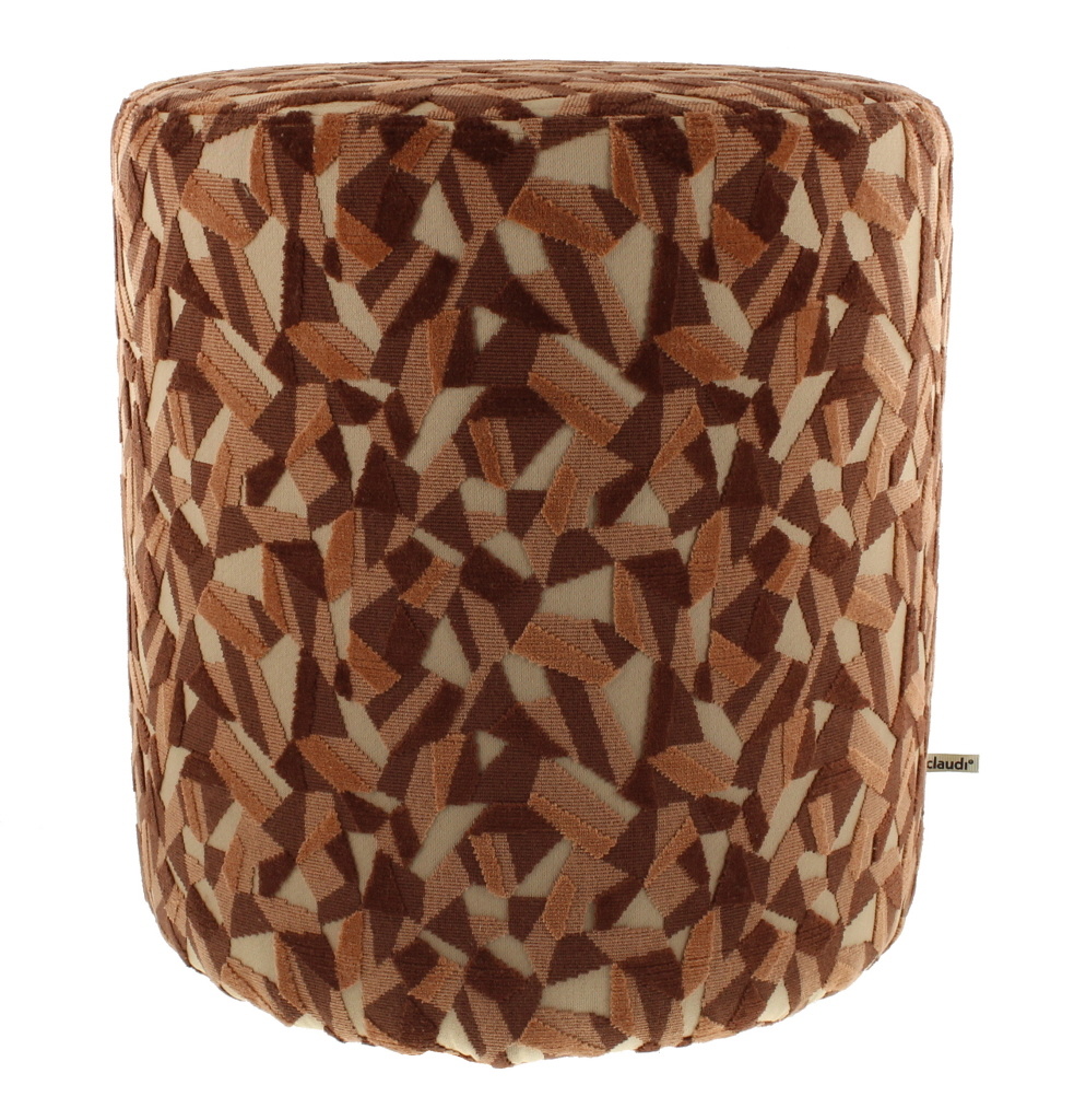 Poef Claudi - Arialla Marsala - Wilhelmina Designs