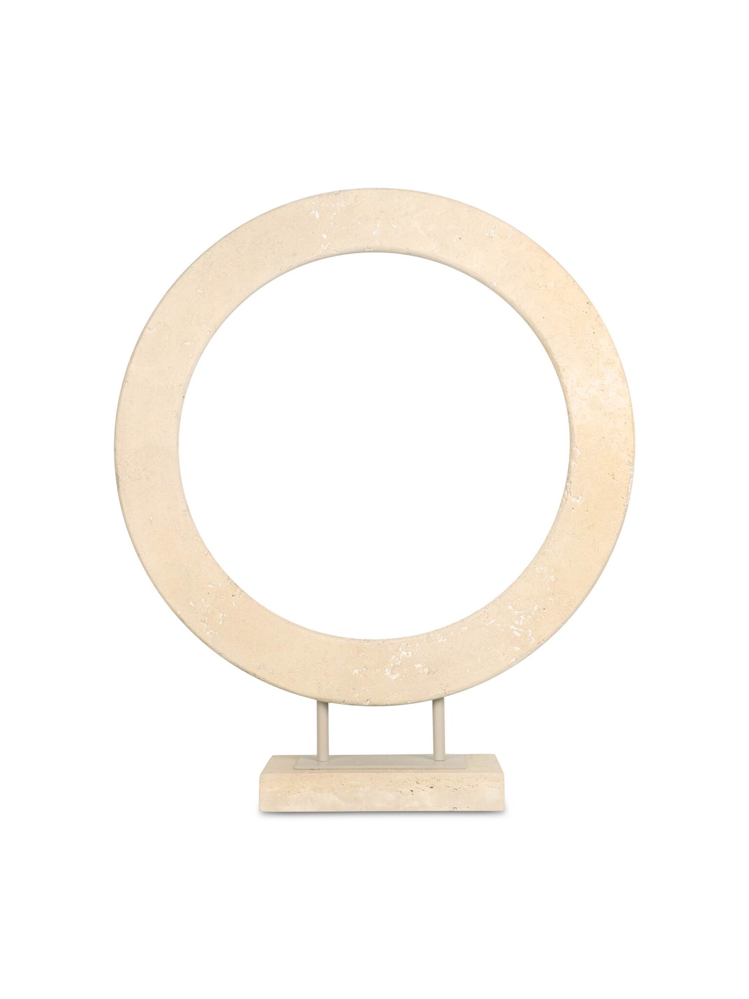 Deko-Objekt 'Oasis' - Travertine - Wilhelmina Designs