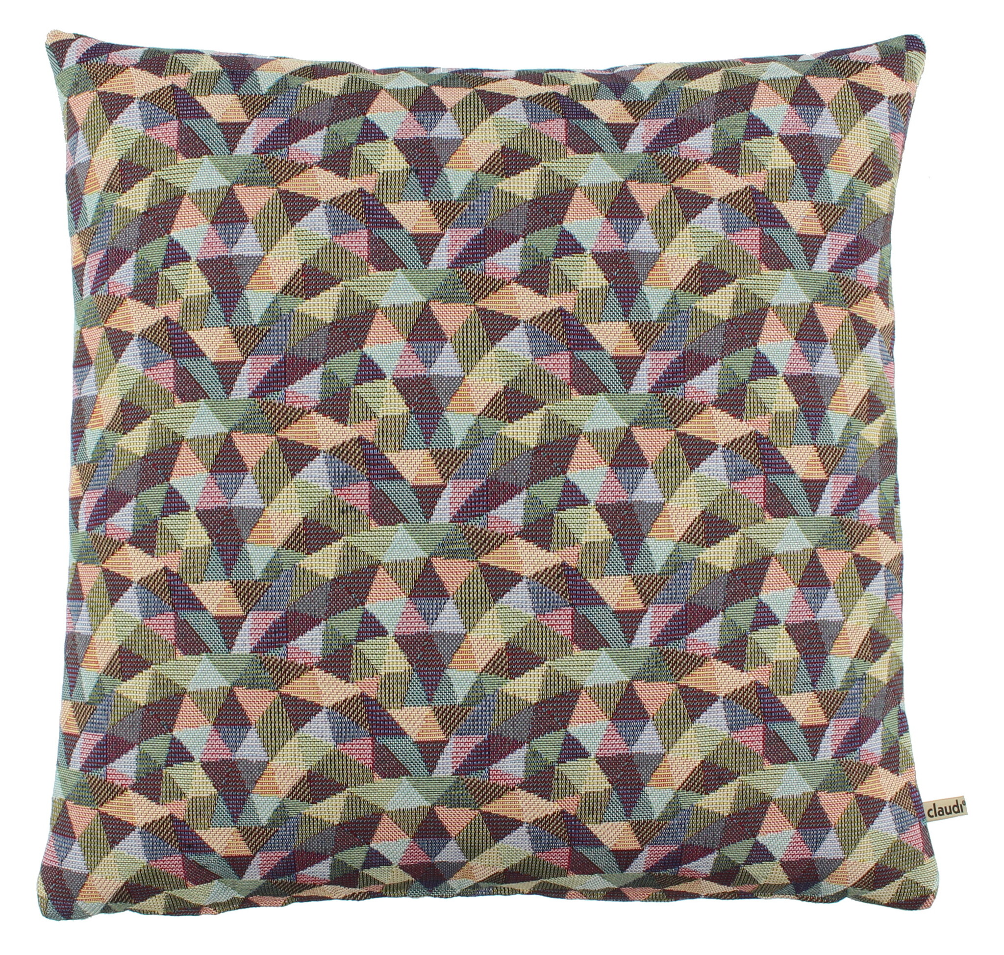 Claudi cushion 'Graphic Pyramid' - Wilhelmina Designs