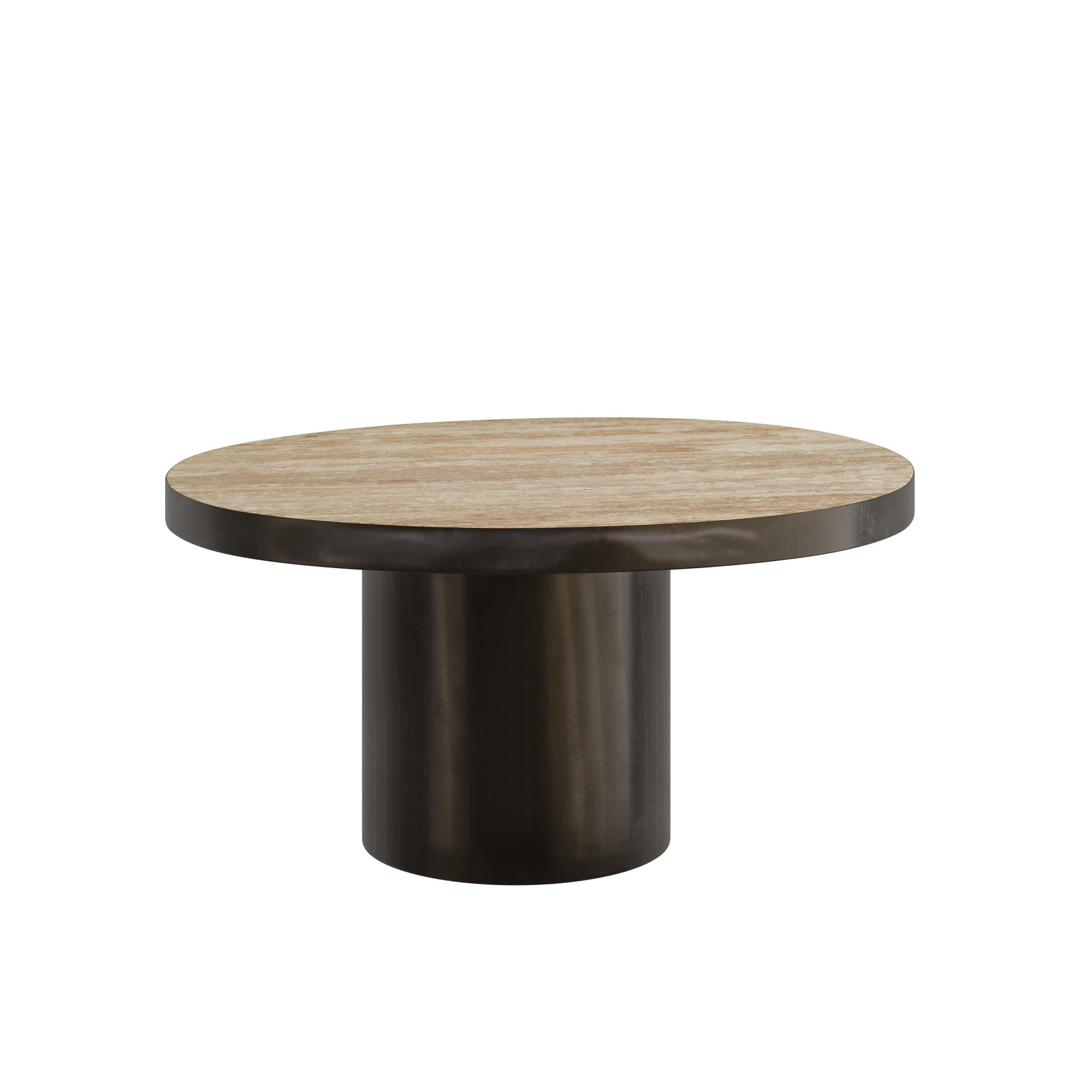 Coffee table 'Zigon' - S - Brown - Wilhelmina Designs