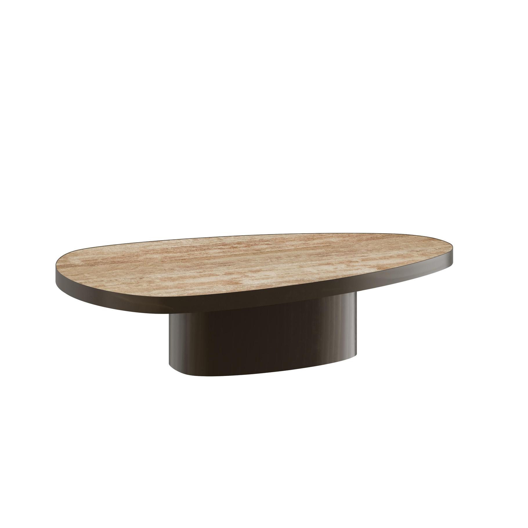 Coffee table 'Zigon' - M - Brown - Wilhelmina Designs