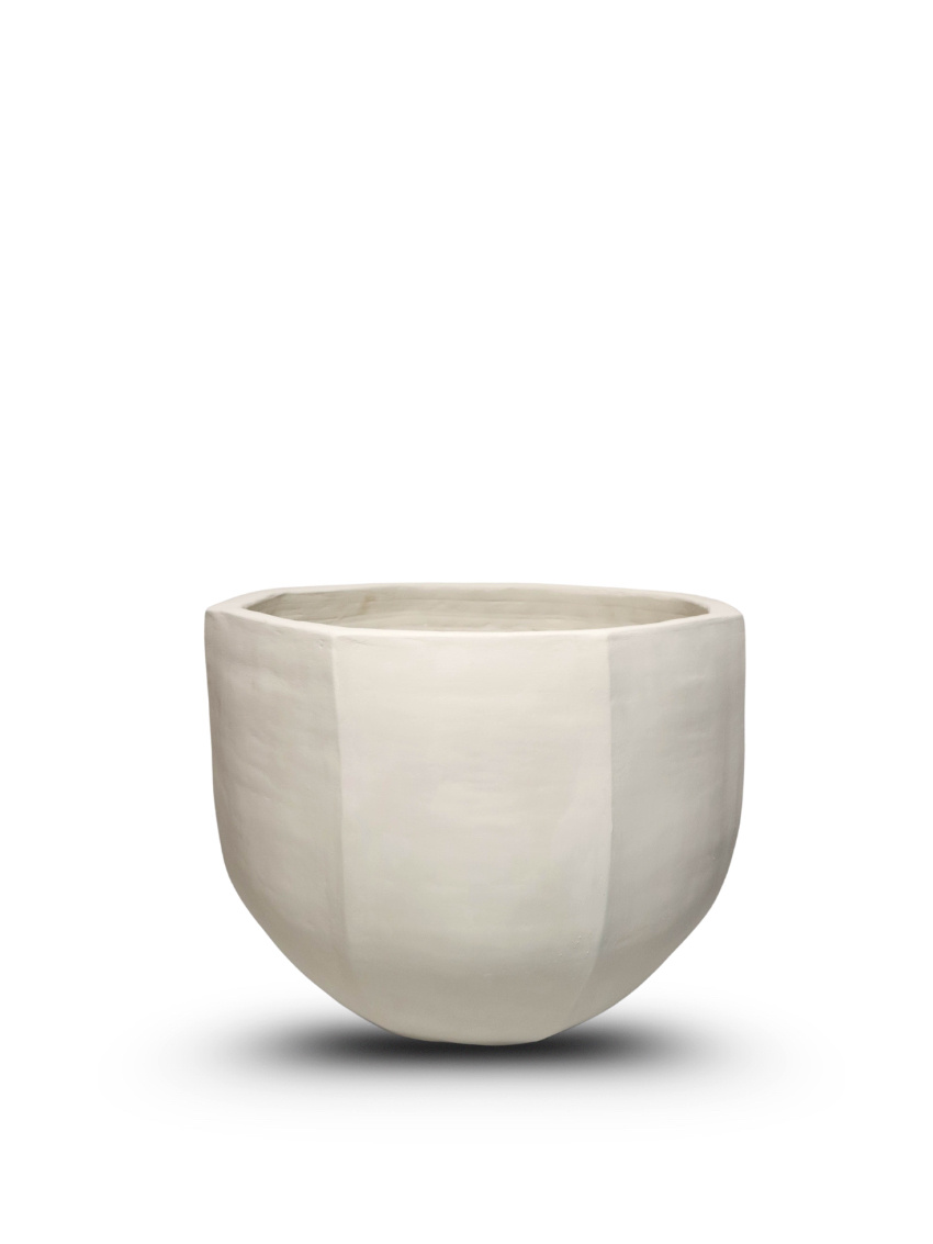 Planter 'Bali' Sand - M - Wilhelmina Designs