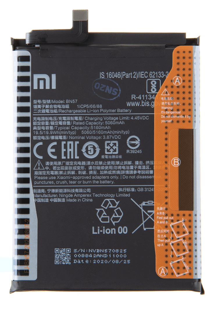 Battery Xiaomi Mi 10 4680mAh BM4N | MTimpex.com