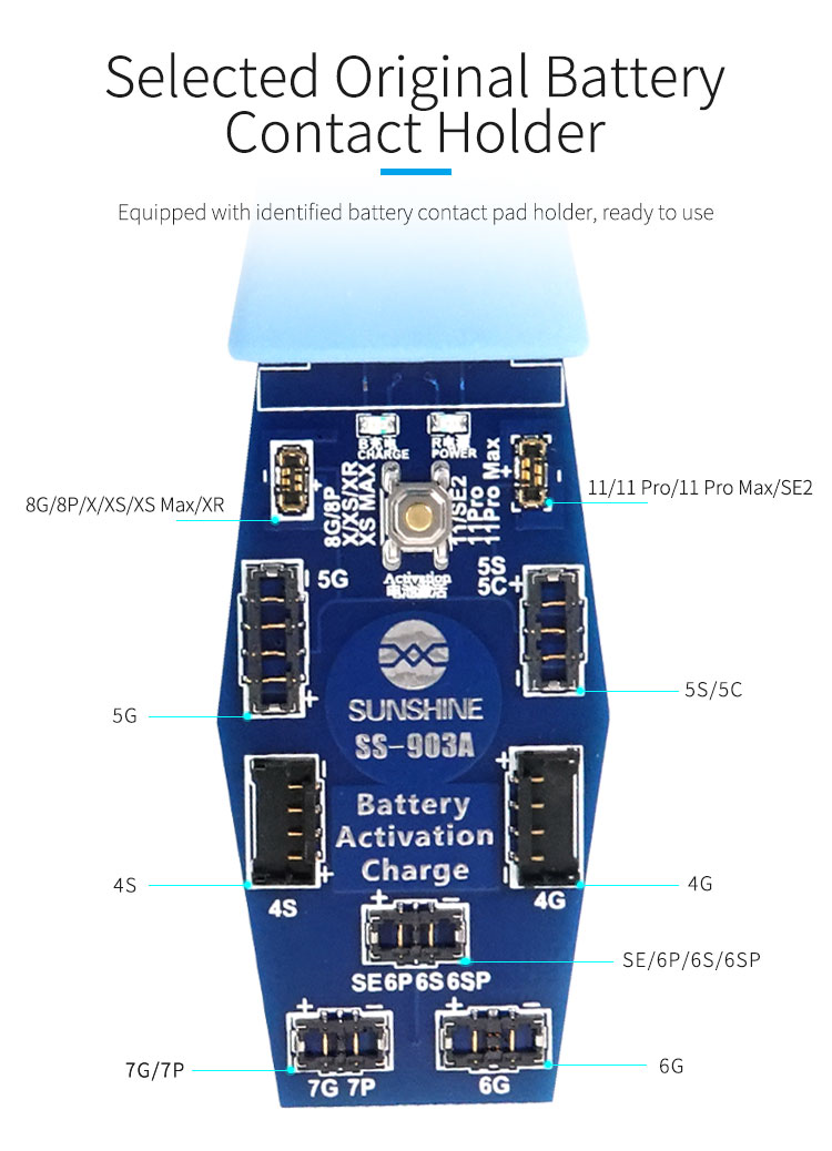 SUNSHINE SS-903A IP attery charging and activation 2 in 1 | MTimpex.com